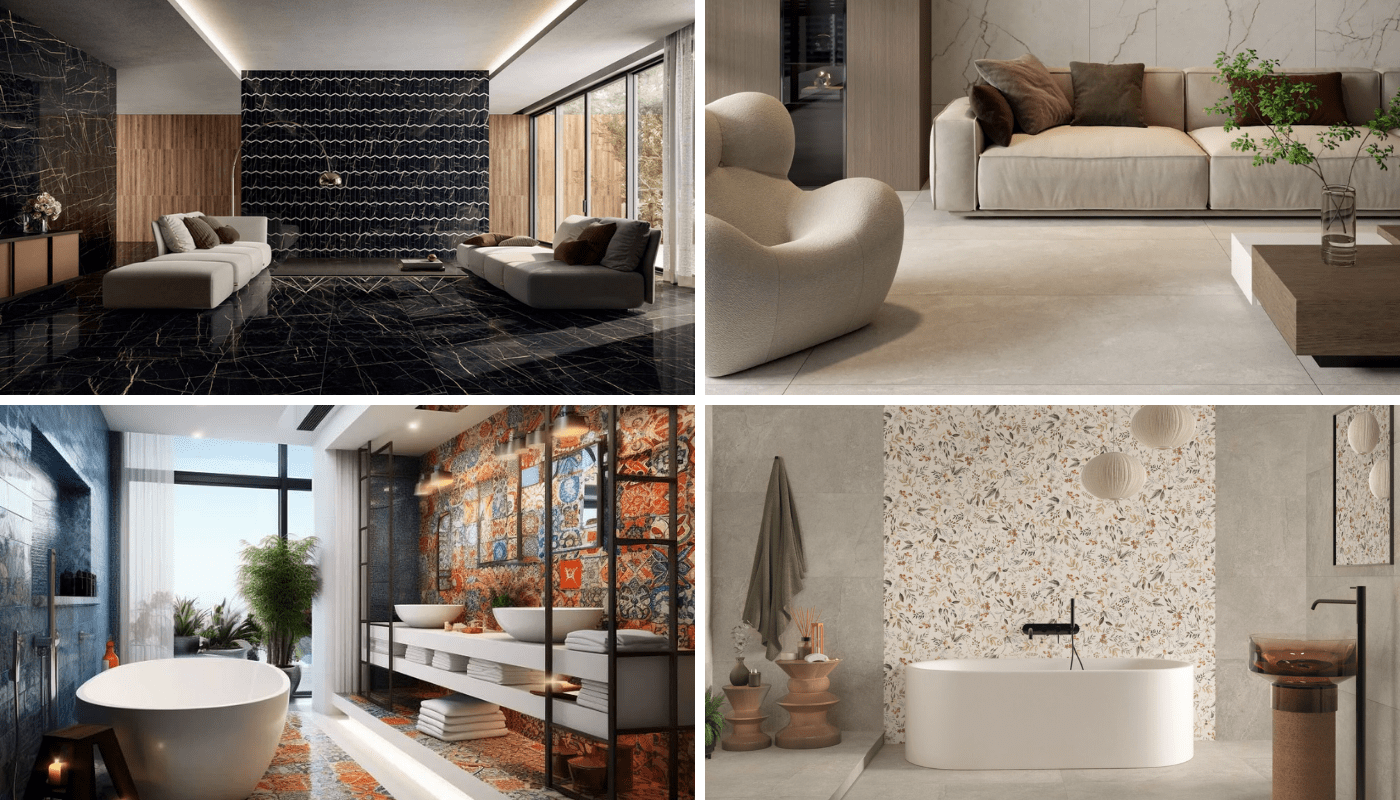 Gresie și faianță pentru apartamente tip studio | CeraMall